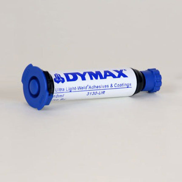 Dymax Ultra Light-Weld 3130-UR UV Curing Adhesive Yellow 10 mL MR Syri