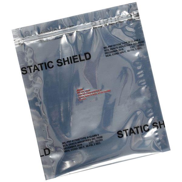 SCS Static Shield Bag, 81705 Series Metal-In,Zip, 12x18, 100ea - 817Z1