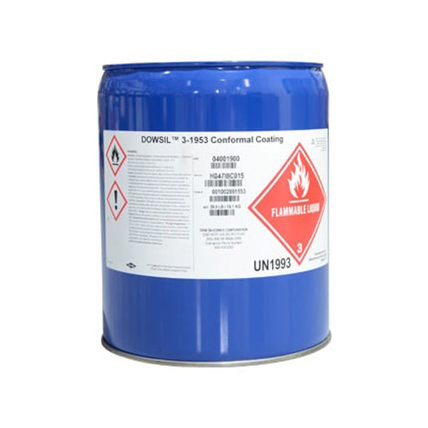 Dow DOWSIL 3-1953 Silicone Conformal Coating 18.1 kg Pail - 3-1953 CON