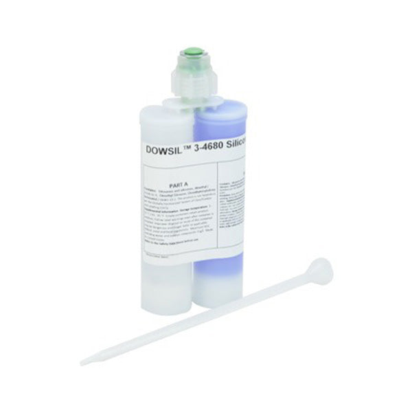 Dow DOWSIL 3-4680 Silicone Dielectric Gel Transparent Blue 210 mL Kit
