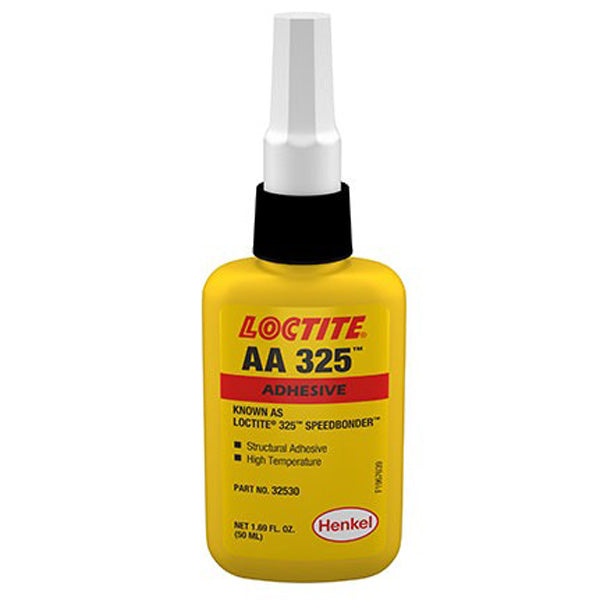 Henkel Loctite AA 325 Structural Anaerobic Adhesive Brown 50 mL Bottle