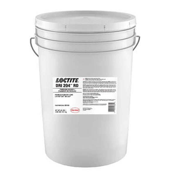 Henkel Loctite DRI 204 RD Anaerobic Threadlocker Pink 18.2 kg Pail - 9