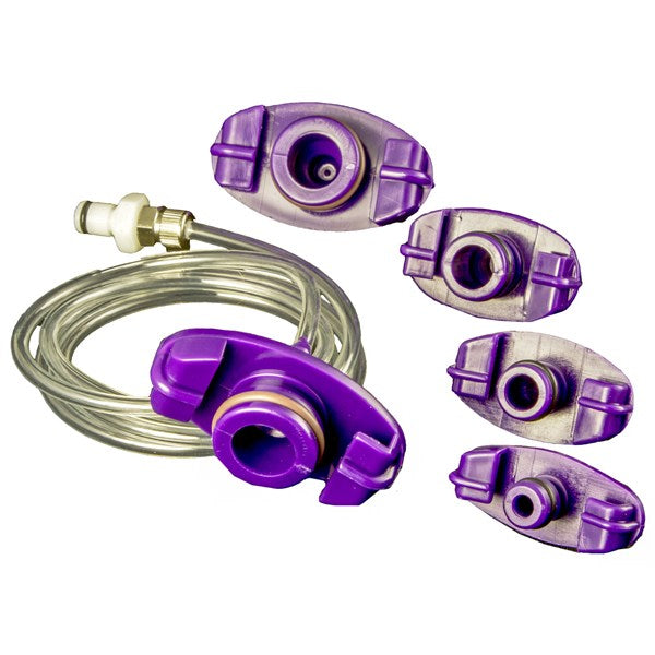 Jensen Global 10 cc Standard Syringe Adapter w/ 6 ft. 5/32" OD Tubing