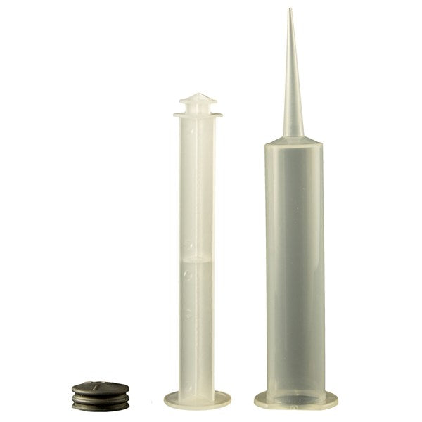 Jensen Global 10 cc Unassembled Manual Taper Tip Syringe - Bag/20 - JG