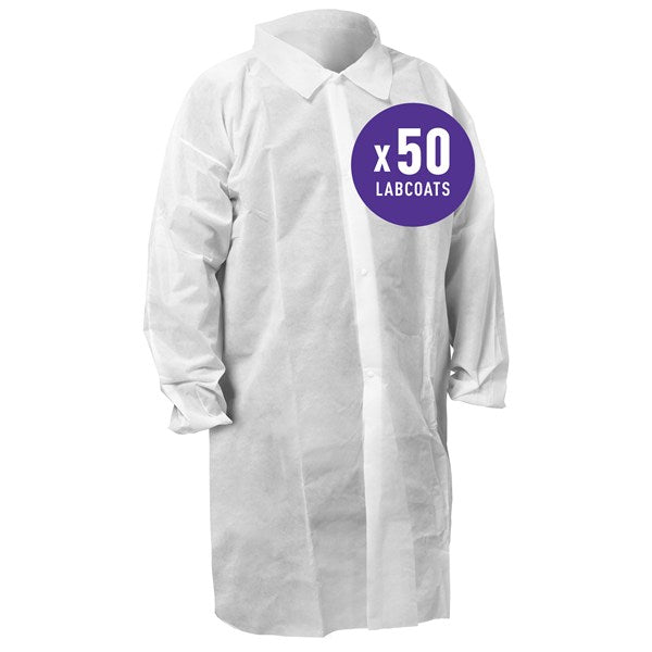 Kimberly Clark KLNGD KGA10 Lab/Vis Coat Wht 3XL - 67323