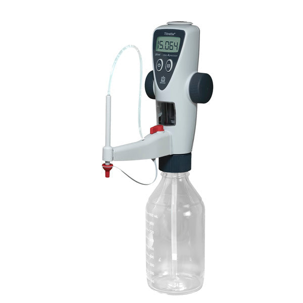 Brandtech Titrette Bottle Top Burette, 25mL with Titration and Recircu