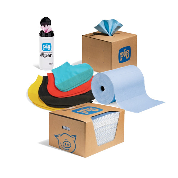 Workwipes Box Of Rags, Recl White 50 Lbs/Box - WIP531