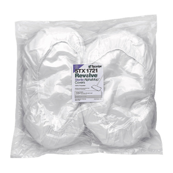TexWipe REVOLVE, Alpha Mop Cover, Sterile, 100 covers/Cs - STX1721